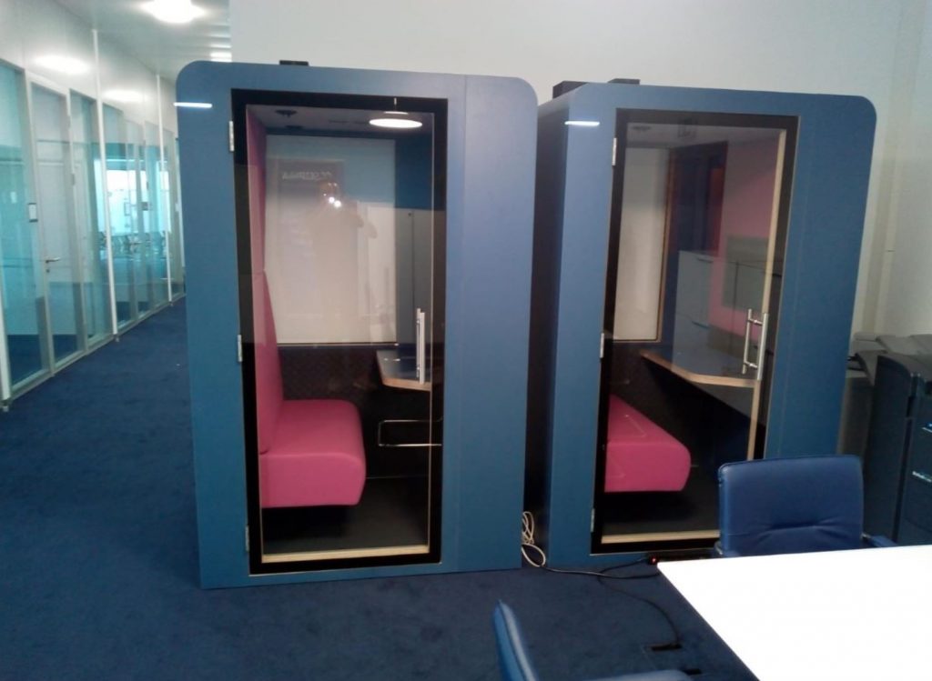 Cellules accoustiques au bureau | Collectivite Service