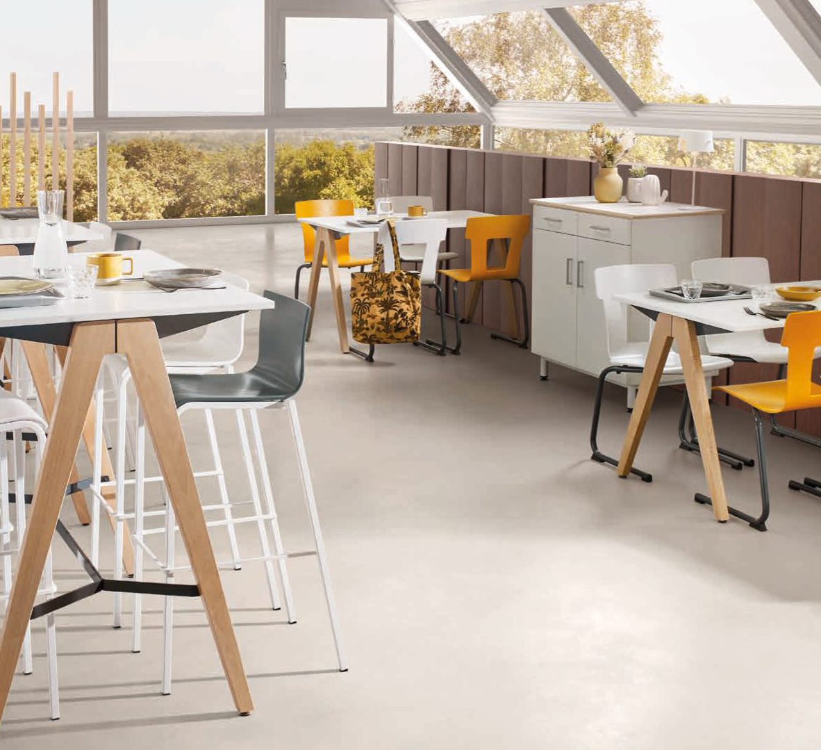 Aménagement réfectoire d'entreprise | Collectivité Service